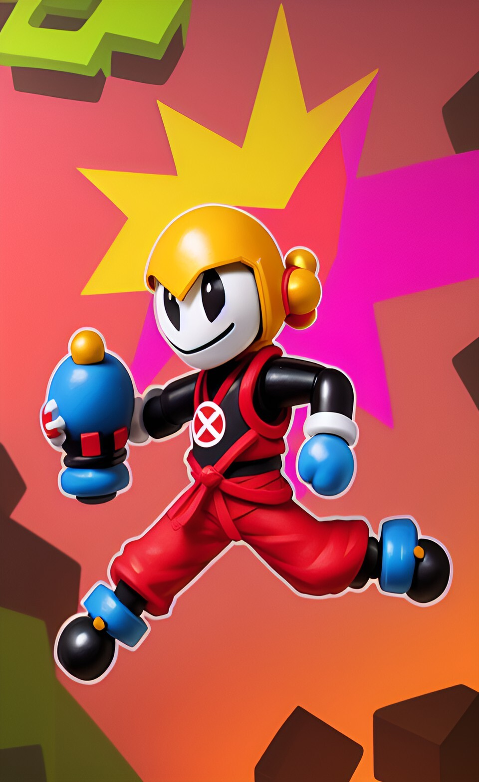 ArtStation - ninja bomberman 4500-jpg pack wombo art | Artworks
