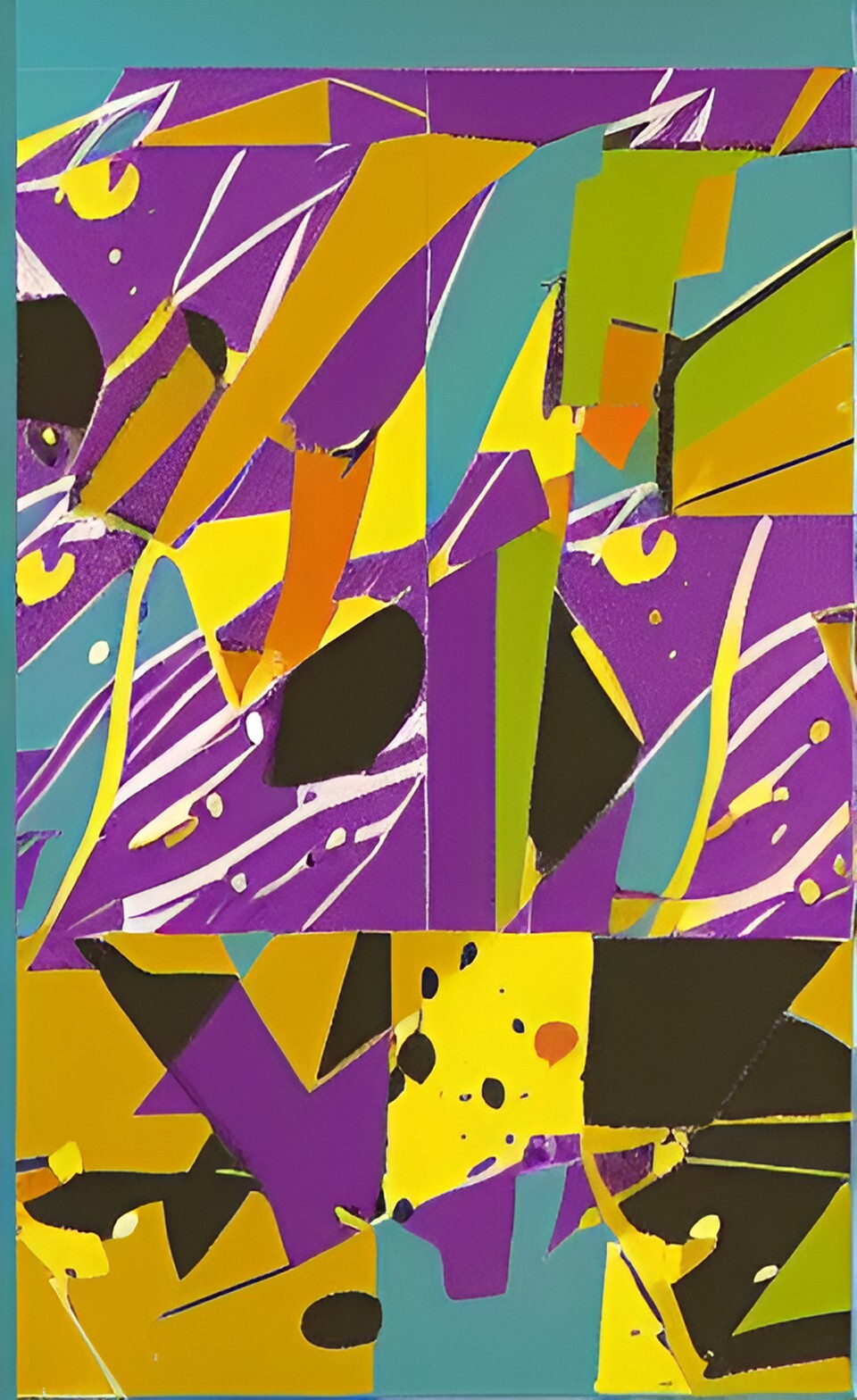 ArtStation - expressionism Splatter flat 3210-jpg pack wombo art | Artworks