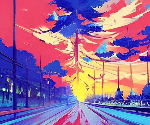 ArtStation - expressionism Splatter flat 3210-jpg pack wombo art | Artworks