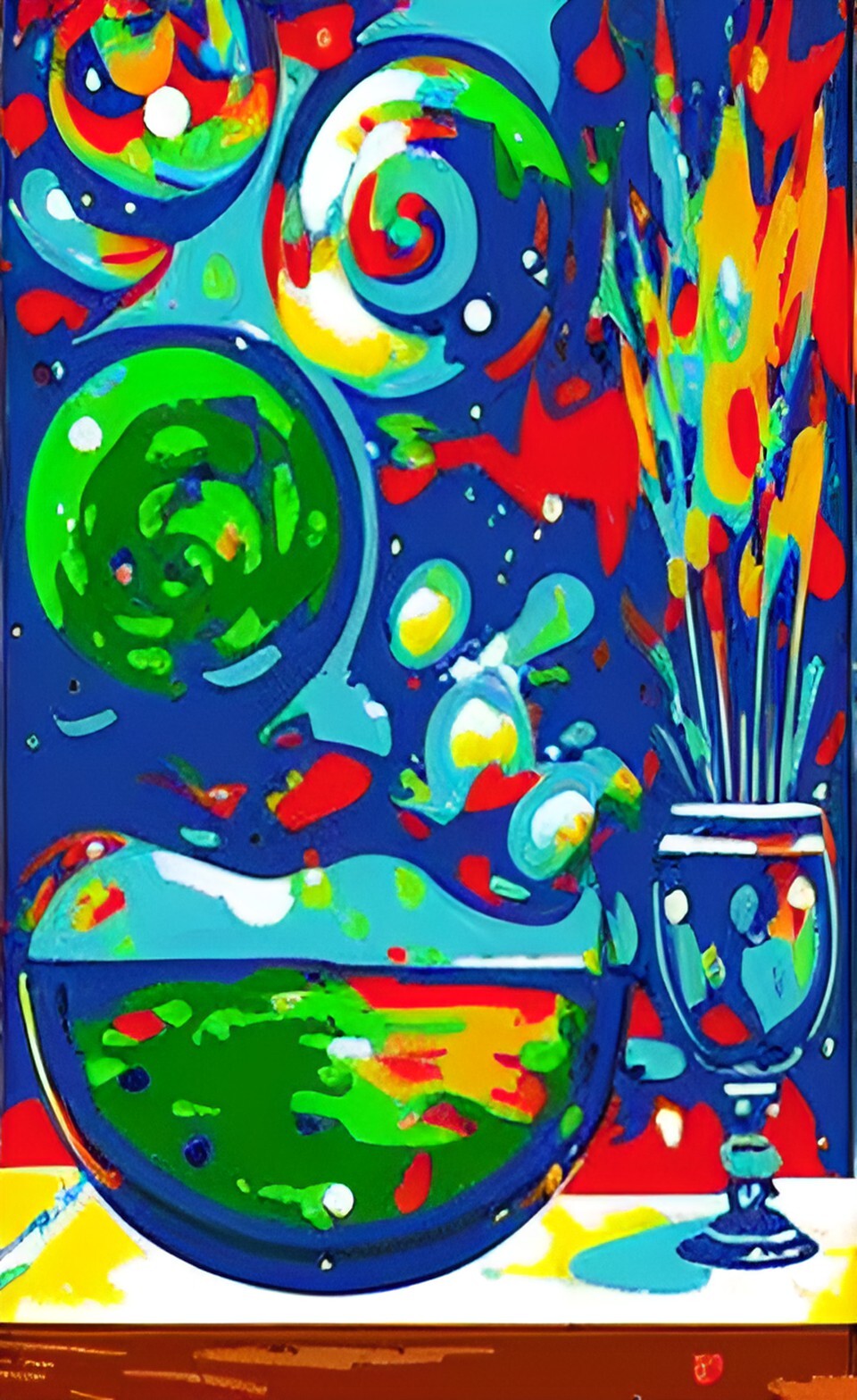 ArtStation - expressionism Splatter flat 3210-jpg pack wombo art | Artworks