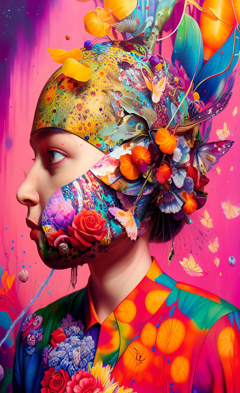 ArtStation - expressionism Splatter flat 3210-jpg pack wombo art | Artworks