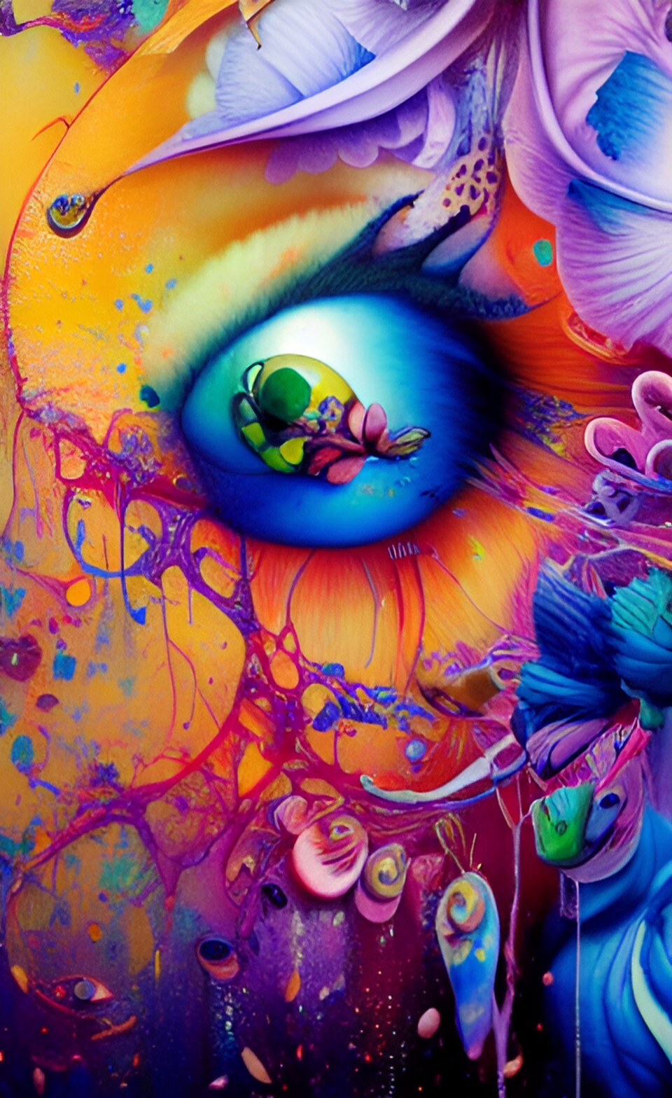 ArtStation - expressionism Splatter flat 3210-jpg pack wombo art | Artworks