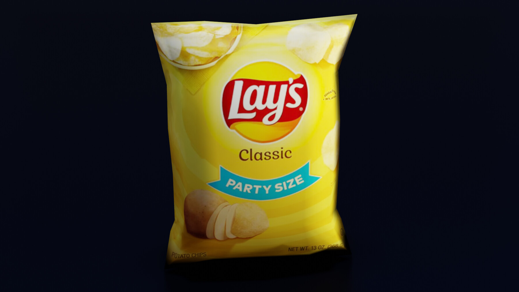 ArtStation - Lays chips low poly 3d model | Game Assets