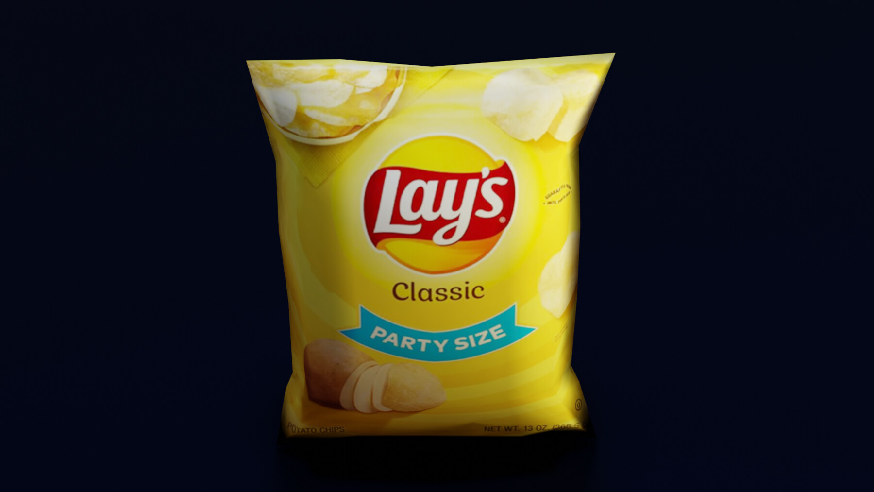 ArtStation - Lays chips low poly 3d model | Game Assets