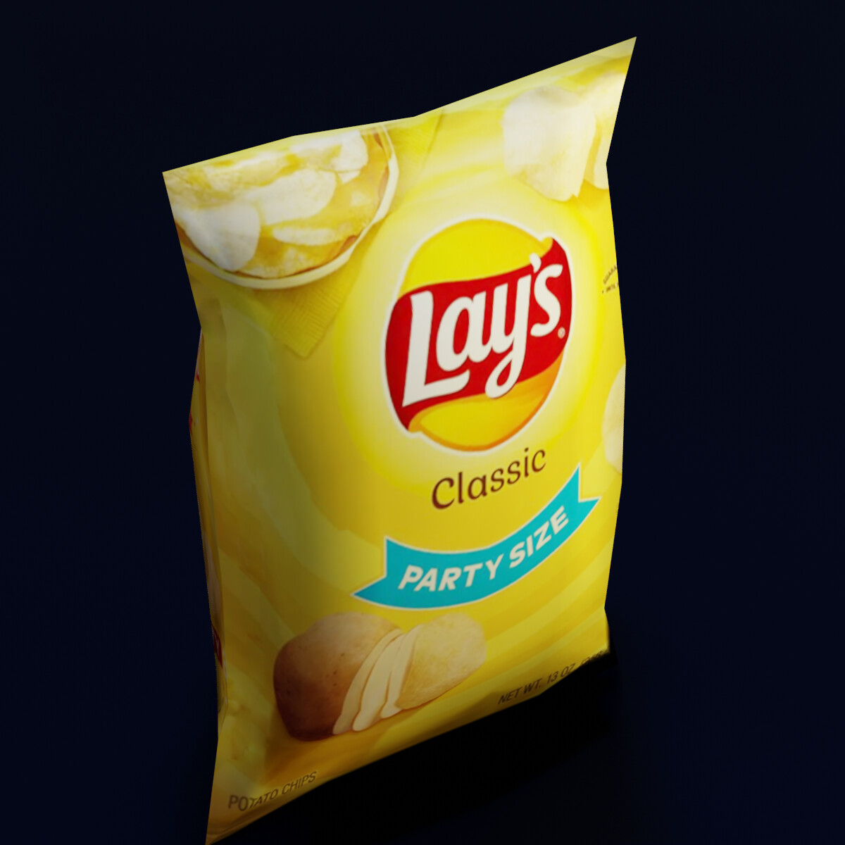 ArtStation - Lays chips low poly 3d model | Game Assets
