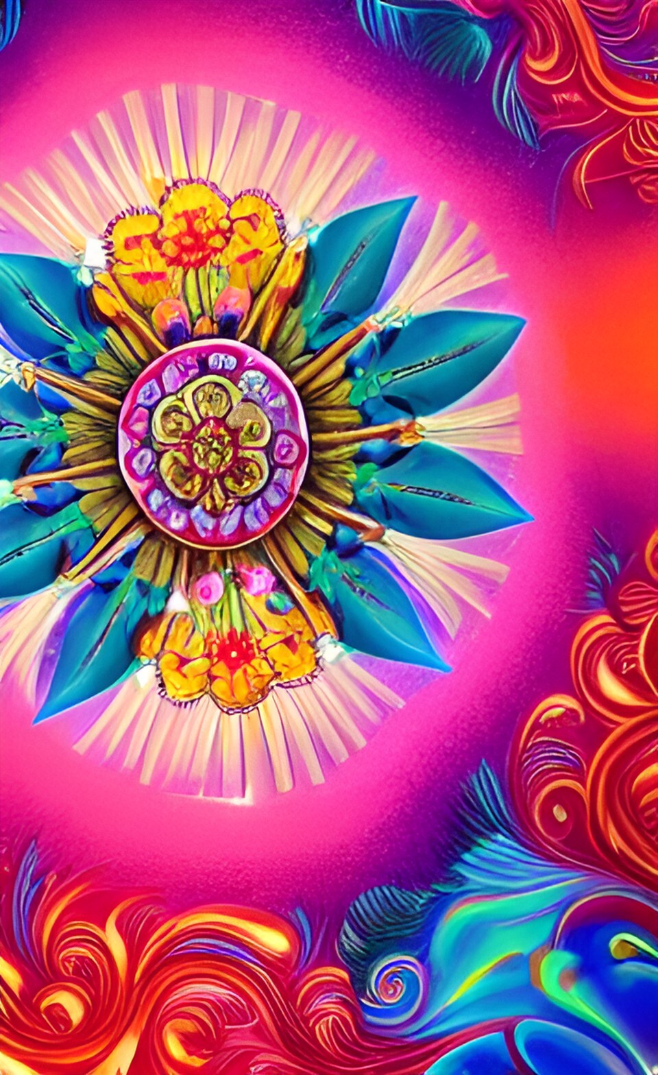 ArtStation - mechanical android flower 6680 -jpg pack wombo art | Artworks