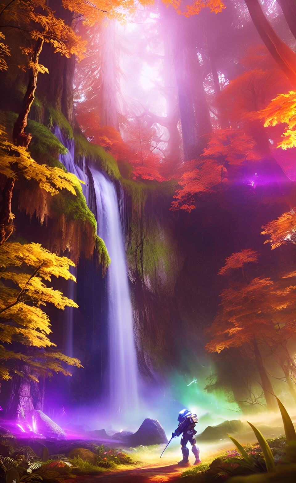 ArtStation - enchanted forest of destiny in halo world 3890-jpg pack ...