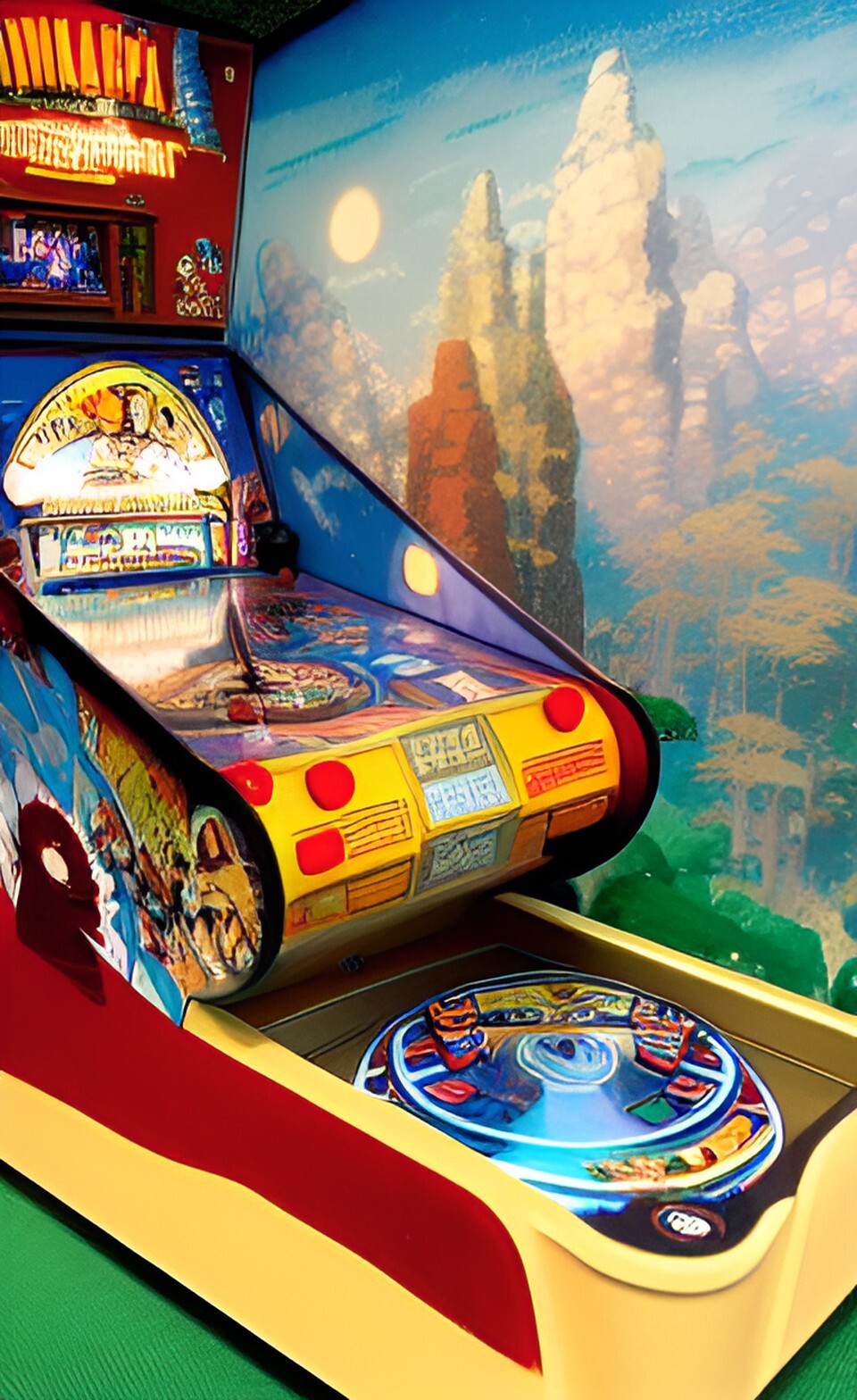 ArtStation - pinball 6460-jpg pack wombo art | Artworks