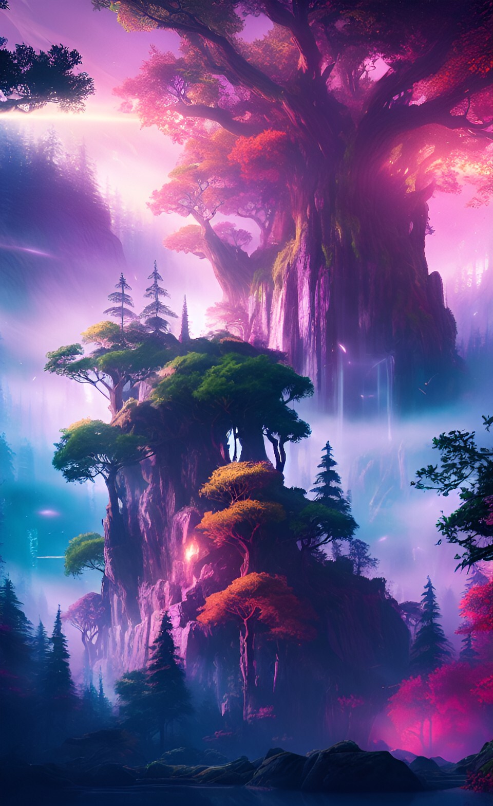 ArtStation - enchanted forest of destiny in halo world 3890-jpg pack ...