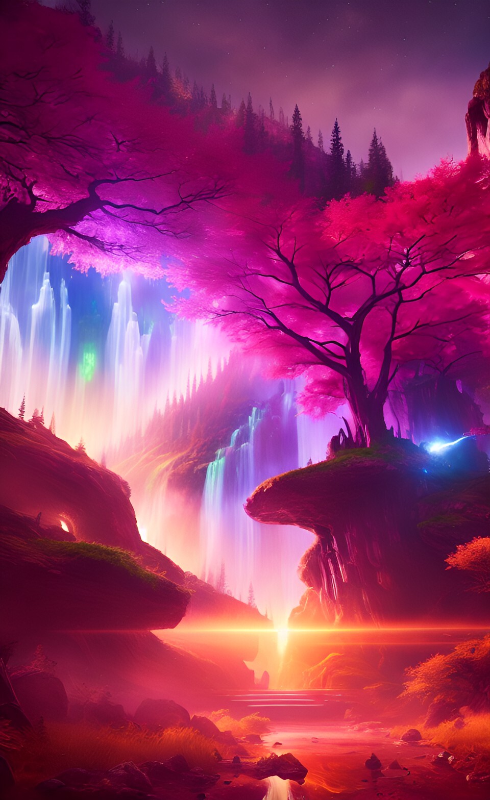 ArtStation - enchanted forest of destiny in halo world 3890-jpg pack ...