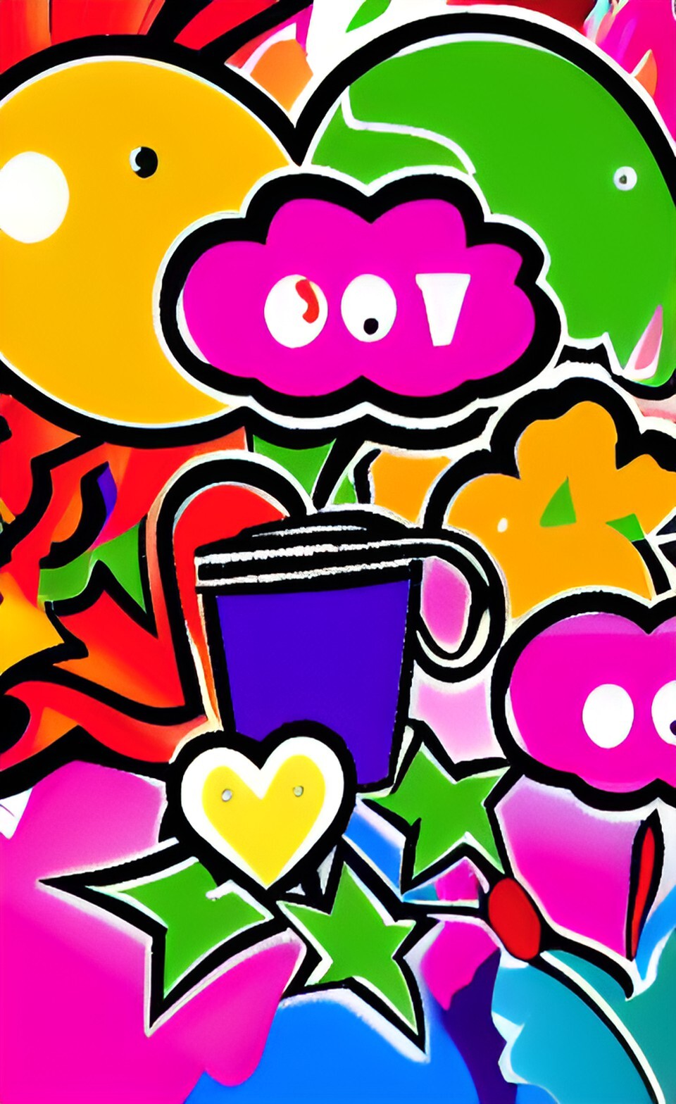 ArtStation - paint logo vector cartoon style 6480-jpg pack wombo art ...