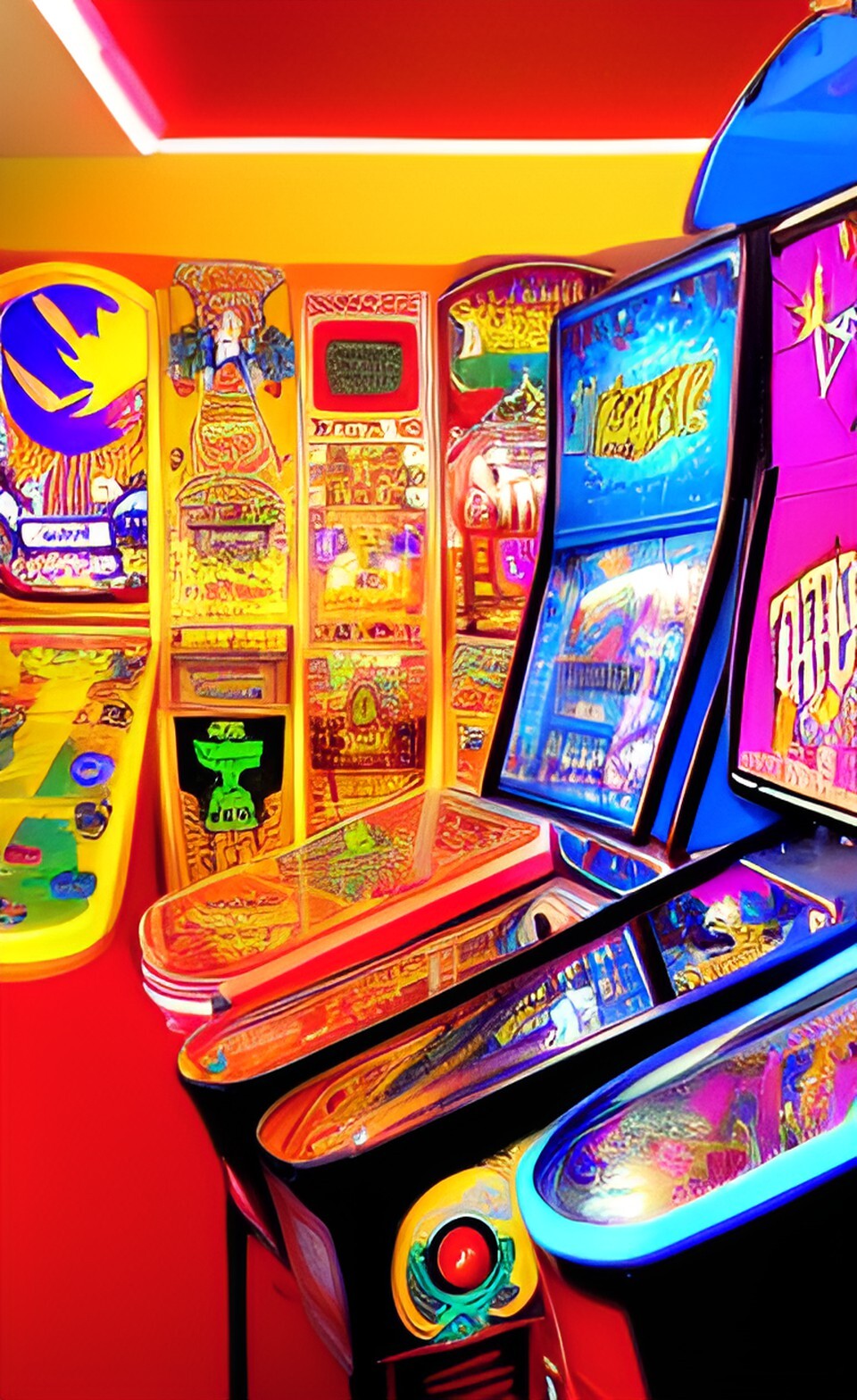 ArtStation - pinball 6460-jpg pack wombo art | Artworks