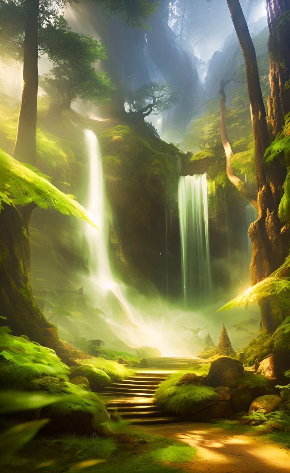 ArtStation - enchanted forest of destiny in halo world 3890-jpg pack ...