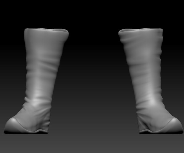 ArtStation - High-poly model Boots | Resources