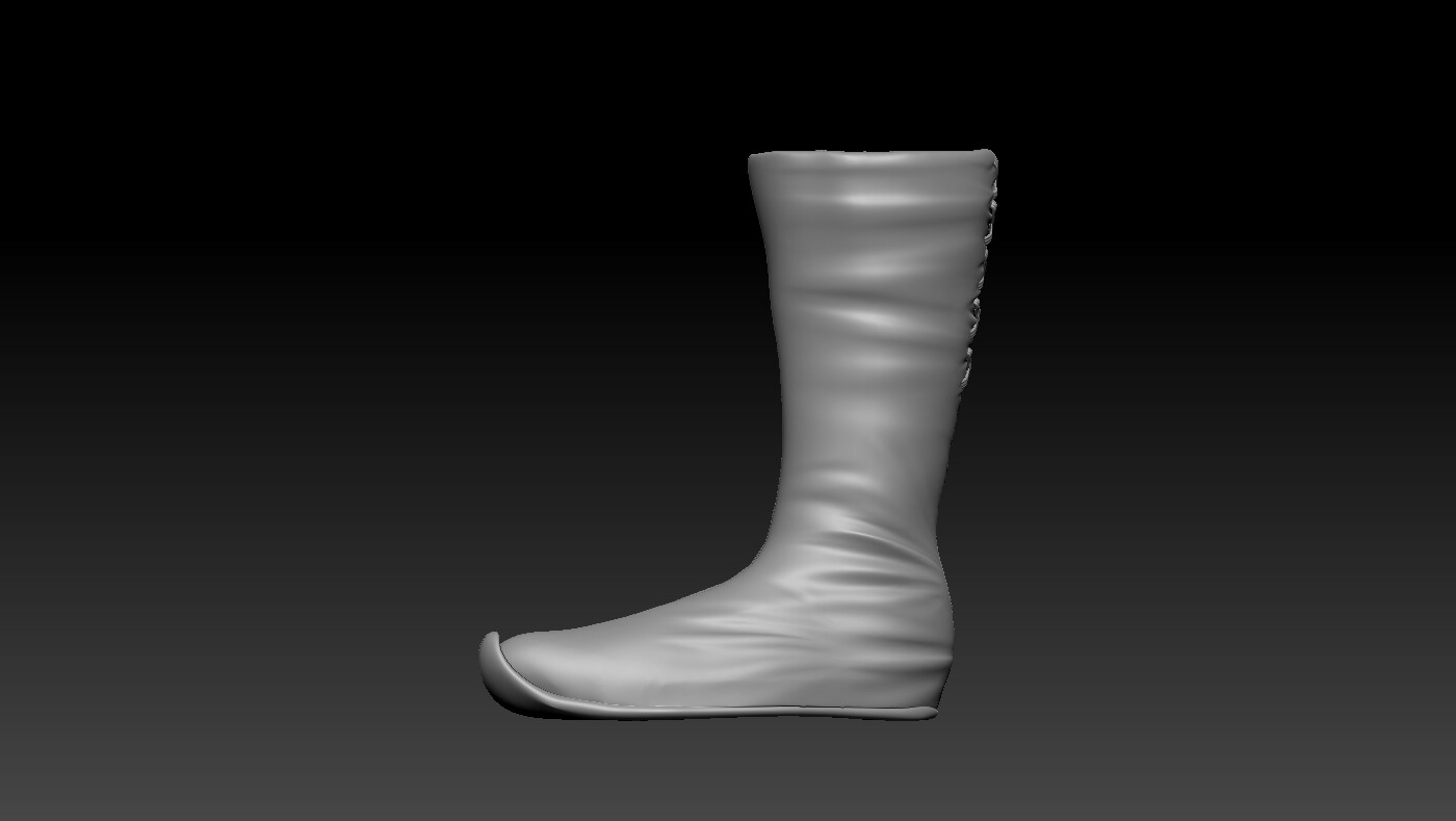ArtStation - High-poly model Boots | Resources