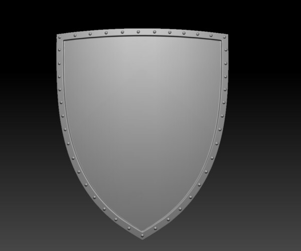 ArtStation - High-poly model knight shield | Resources