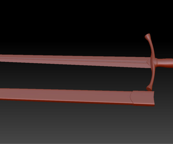 ArtStation - High-poly model sword sheath | Resources