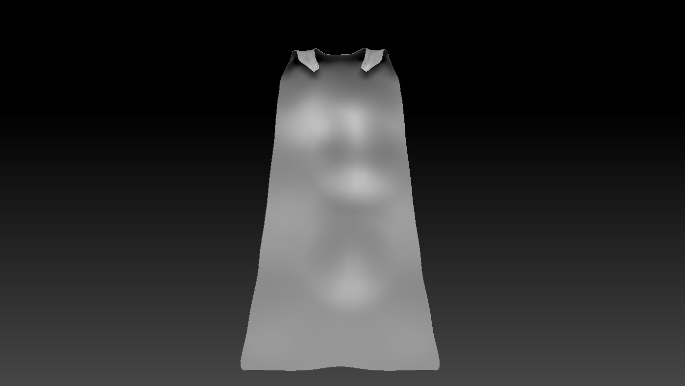 ArtStation - High-poly model knight's cloak | Resources