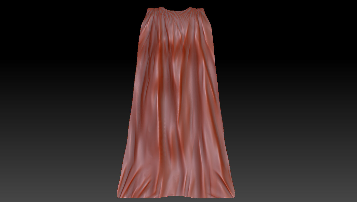 ArtStation - High-poly model knight's cloak | Resources