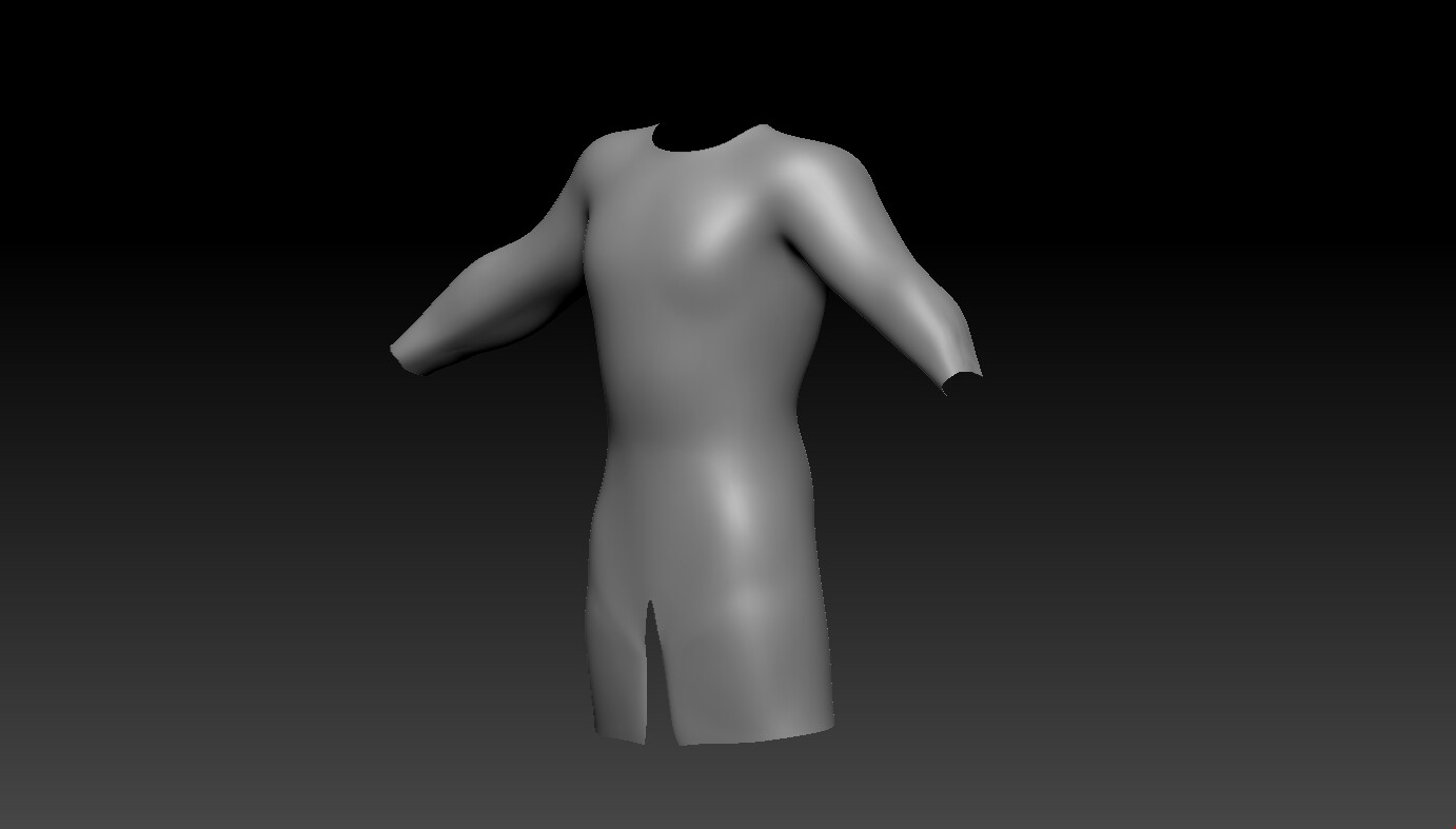 ArtStation - High-poly model Robe | Resources