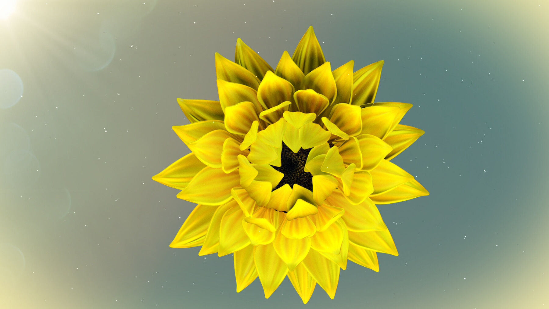 ArtStation - 3d Sunflower Animated | Resources
