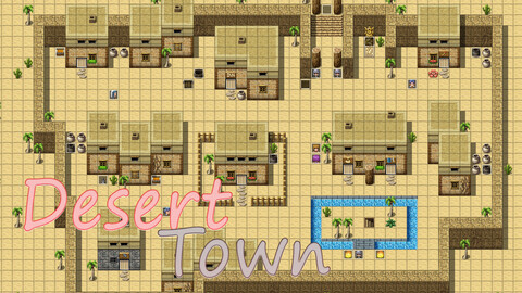ArtStation - WOOD VILLAGE (RPG MAKER Map Presets) | Game Assets