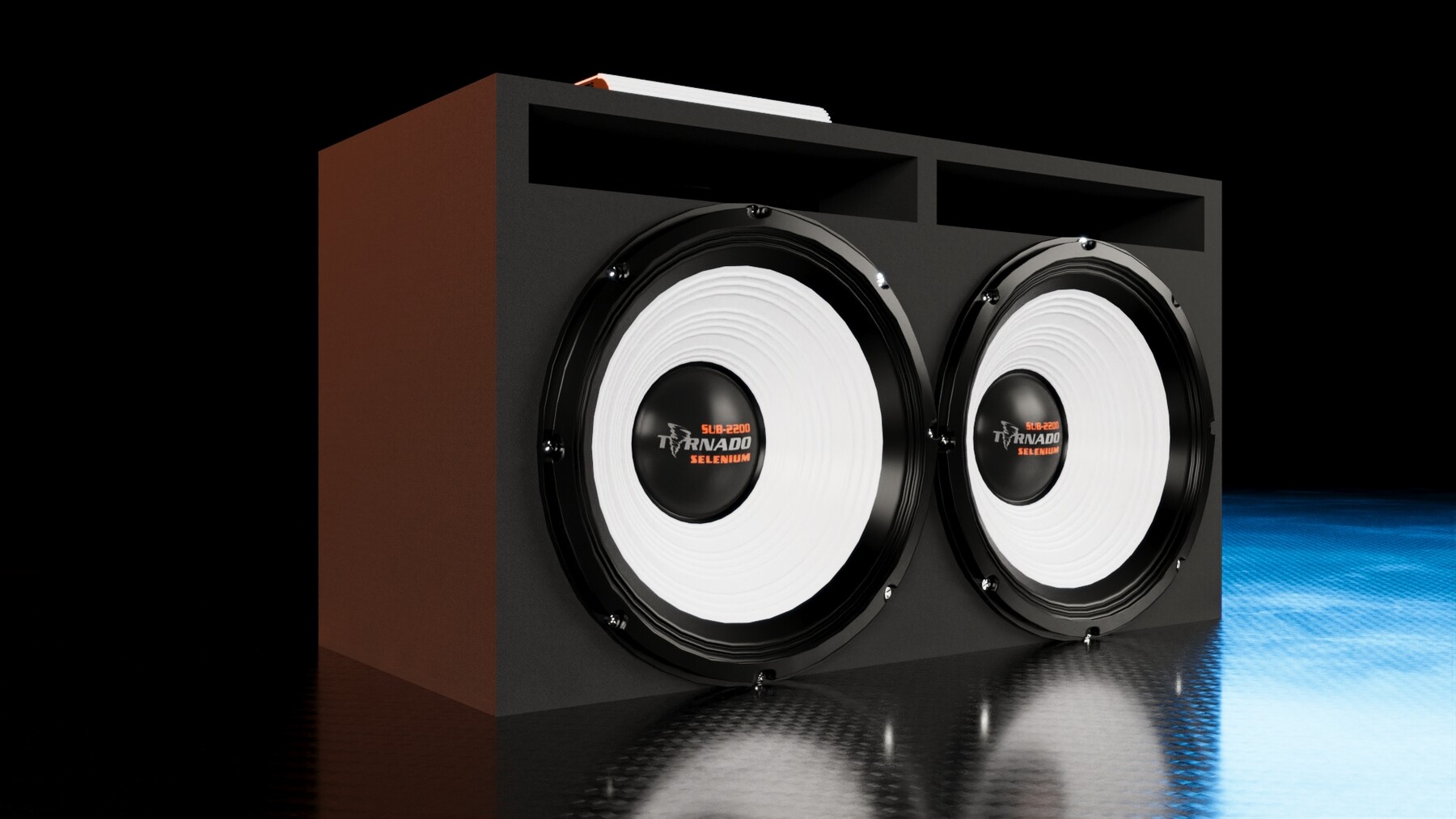 ArtStation - Car Sound Box System Speaker Brazil | Resources