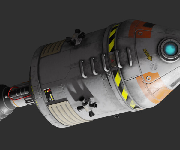 ArtStation - Cartoon Rocket | Game Assets