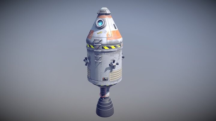 ArtStation - Cartoon Rocket | Game Assets