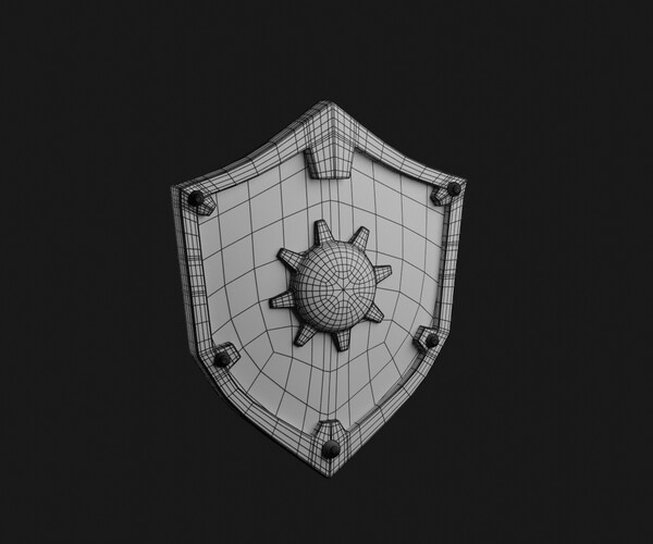 ArtStation - Shield 3D Model | Resources