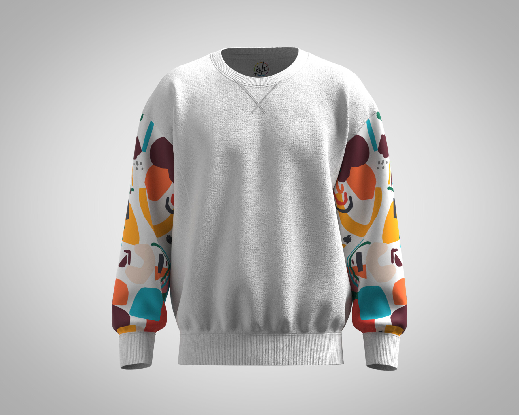 ArtStation - Printed Sleeve Sweatshirt | Resources