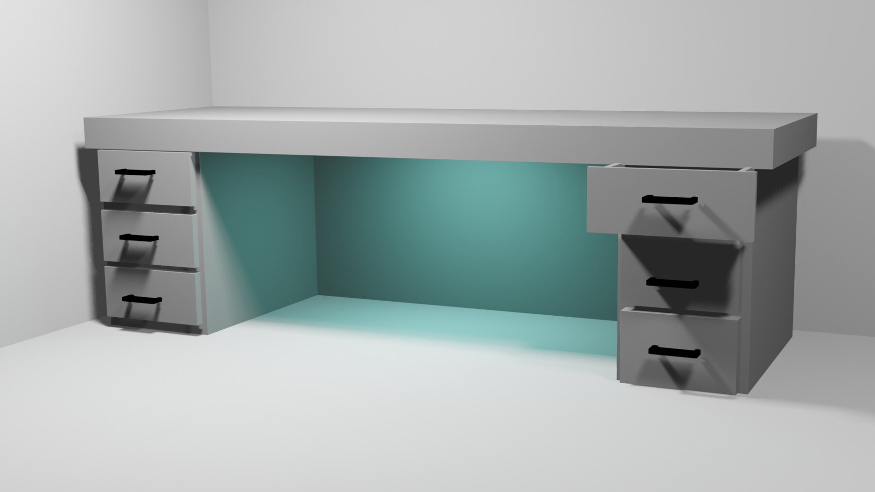 ArtStation - Experience the Future of Office Design with Our 3D Table ...