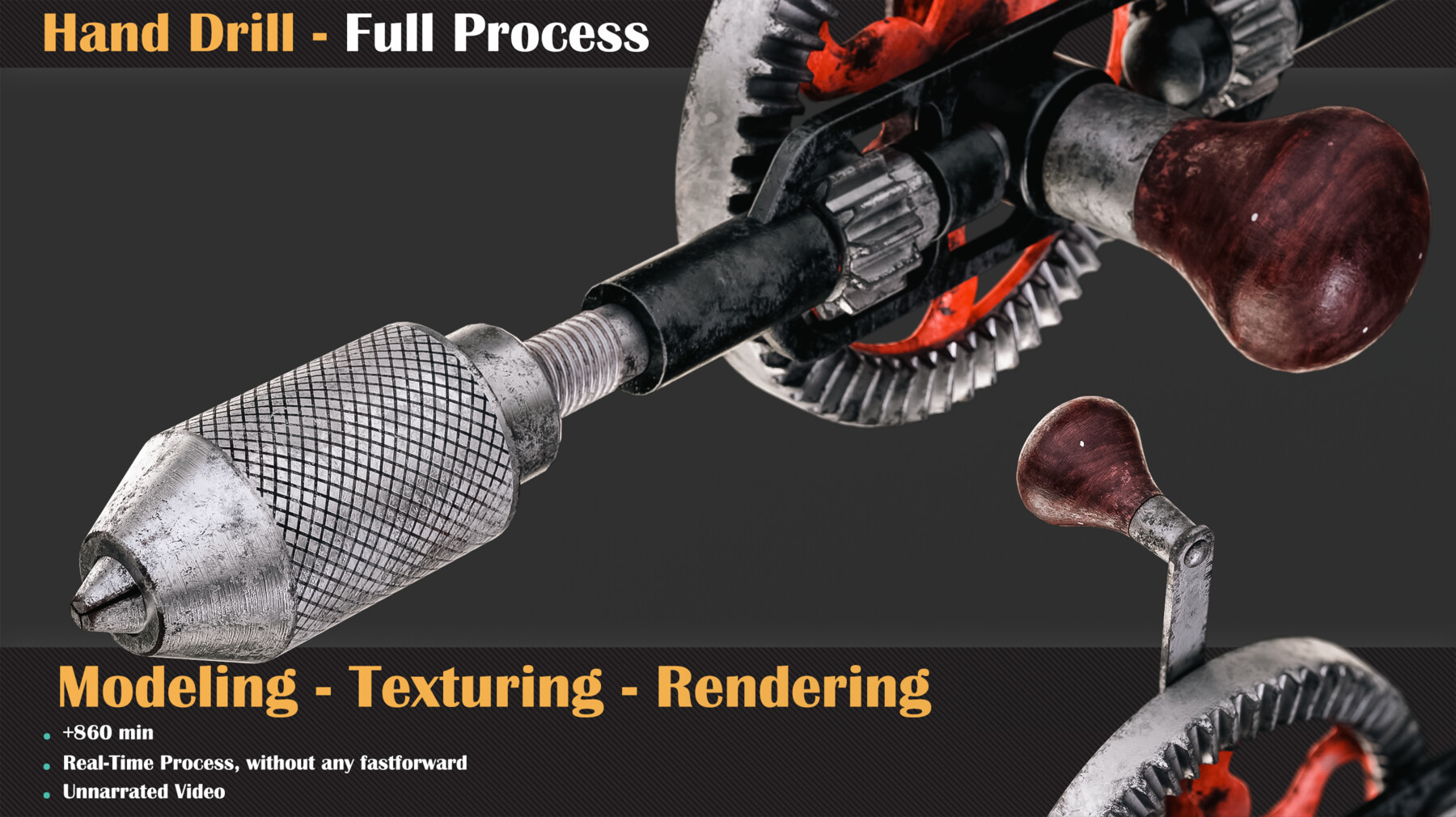 ArtStation - Hand Drill - Tutorial Full Process | Tutorials