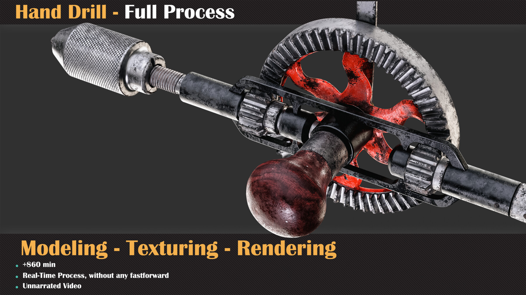 ArtStation - Hand Drill - Tutorial Full Process | Tutorials