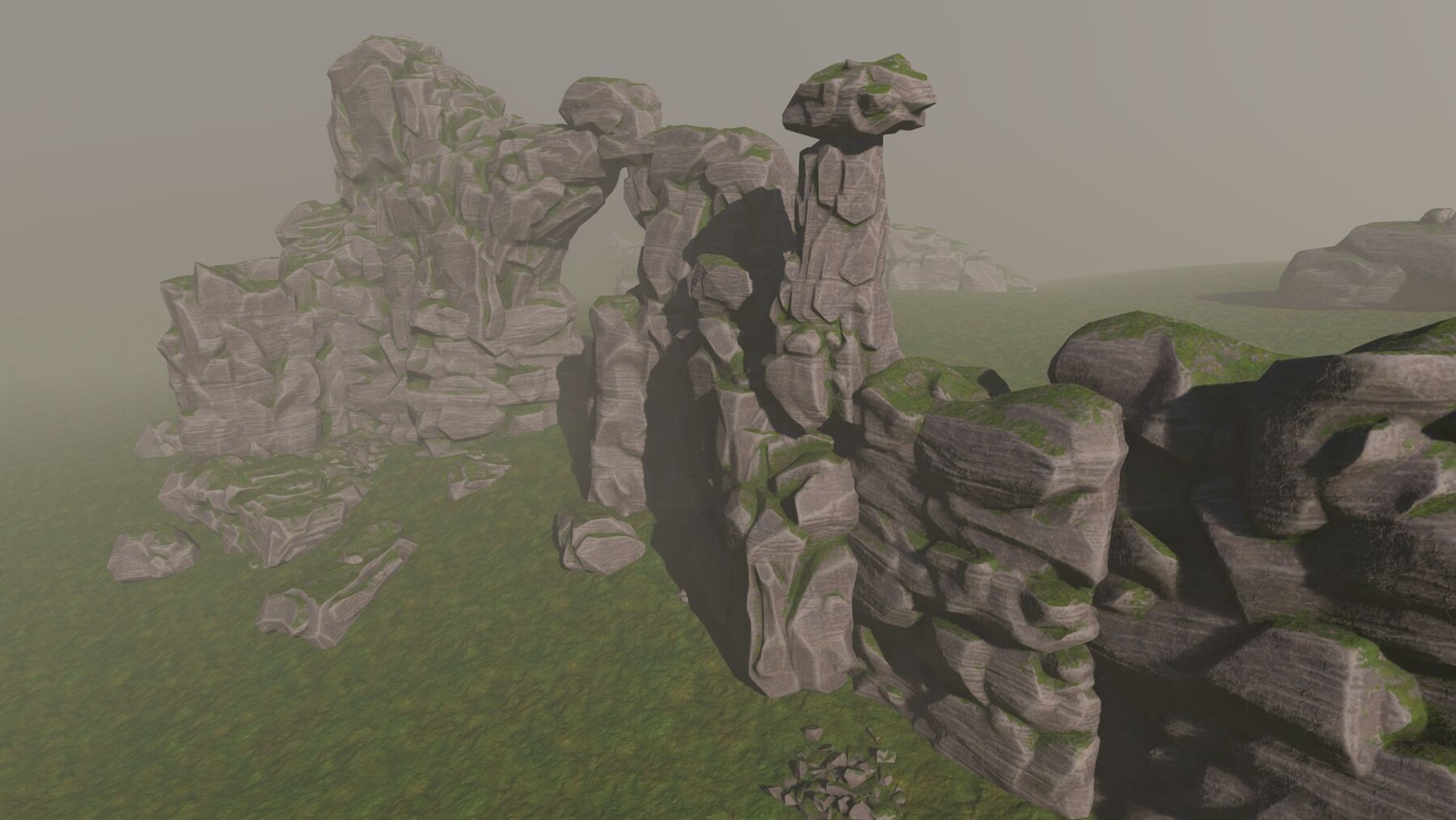 ArtStation - Godot Cliffs & Rocks Asset Pack 1 | Game Assets