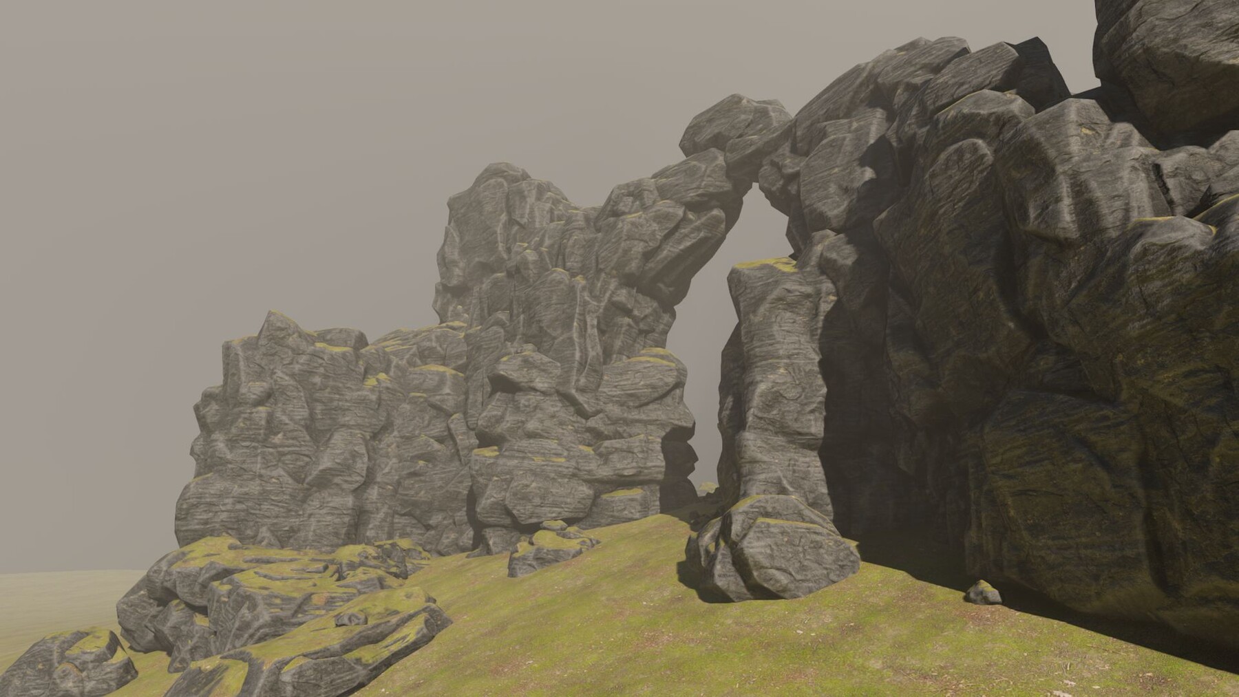 ArtStation - Godot Cliffs & Rocks Asset Pack 1 | Game Assets