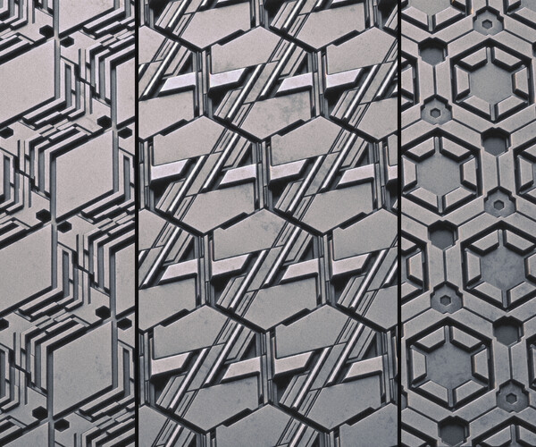 ArtStation - 100 SCI FI PATTERN | Brushes