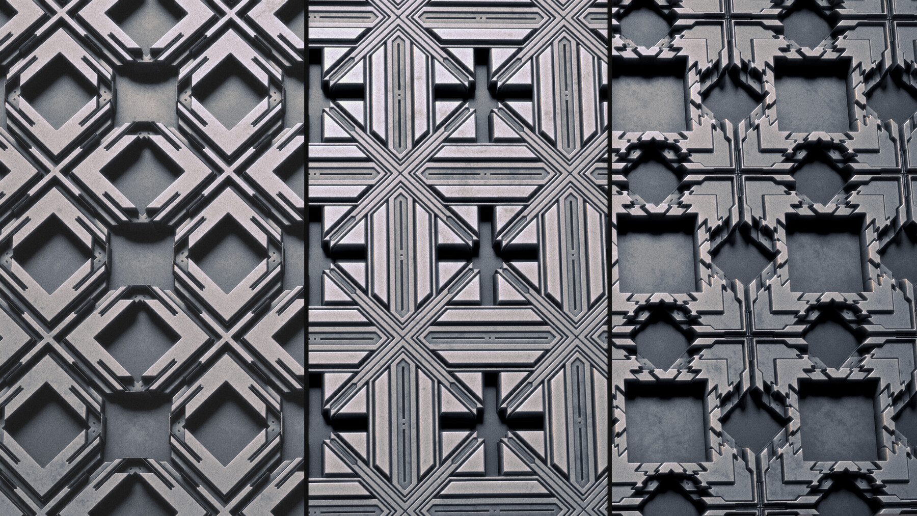 ArtStation - 100 SCI FI PATTERN | Brushes