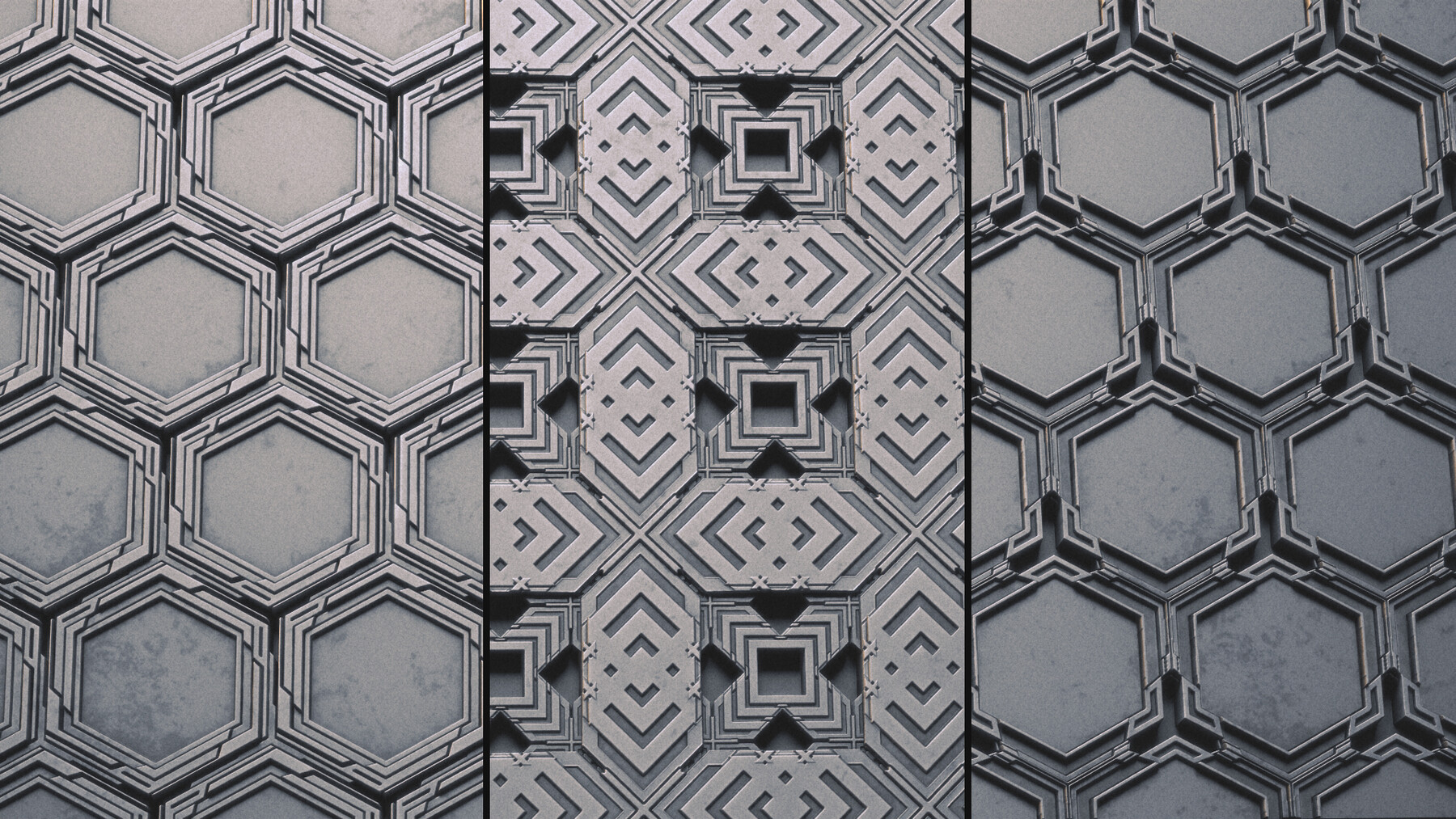 ArtStation - 100 SCI FI PATTERN | Brushes