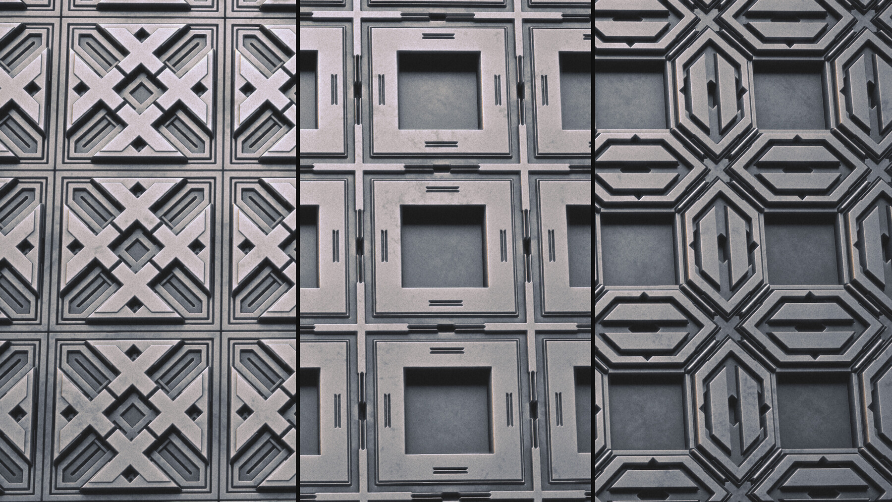 ArtStation - 100 SCI FI PATTERN | Brushes