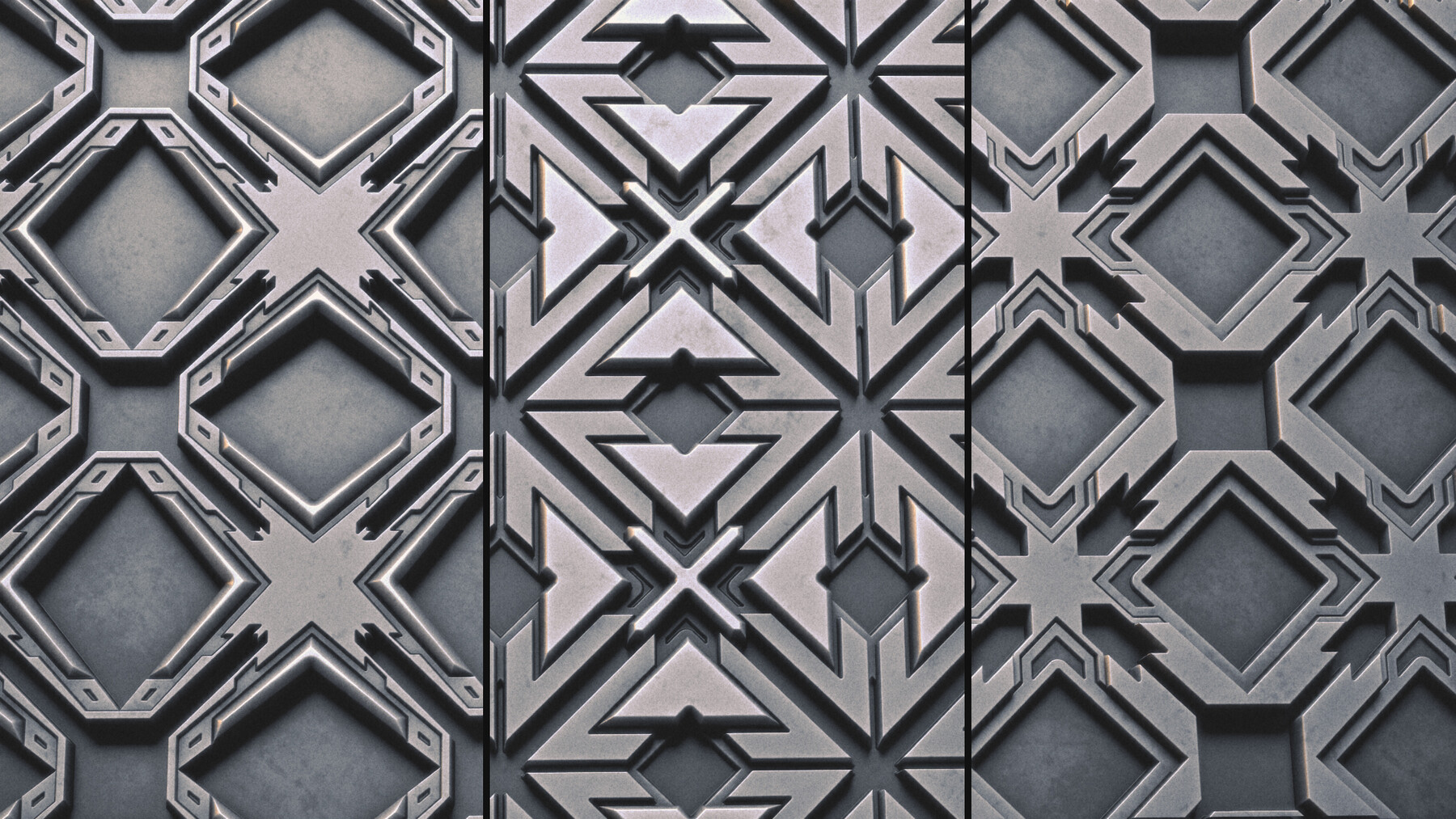 ArtStation - 100 SCI FI PATTERN | Brushes