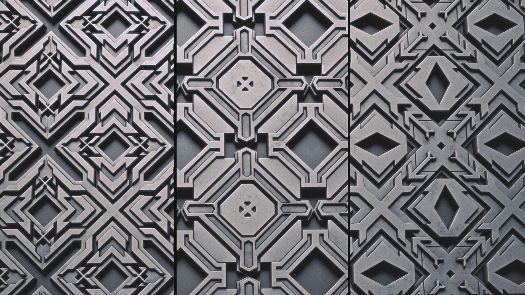 ArtStation - 100 SCI FI PATTERN | Brushes