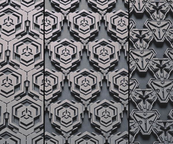ArtStation - 100 SCI FI PATTERN | Brushes