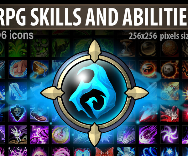 ArtStation - RPG skills and abilities | Game Assets