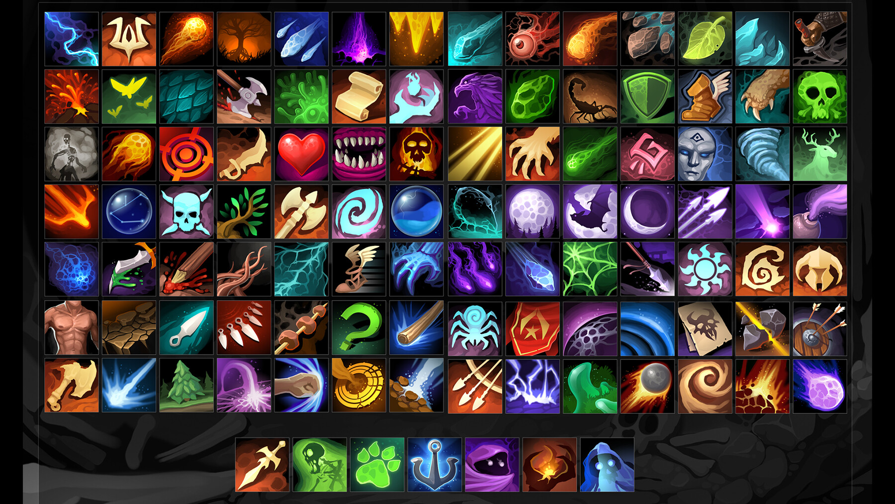 ArtStation - RPG skills and abilities | Game Assets