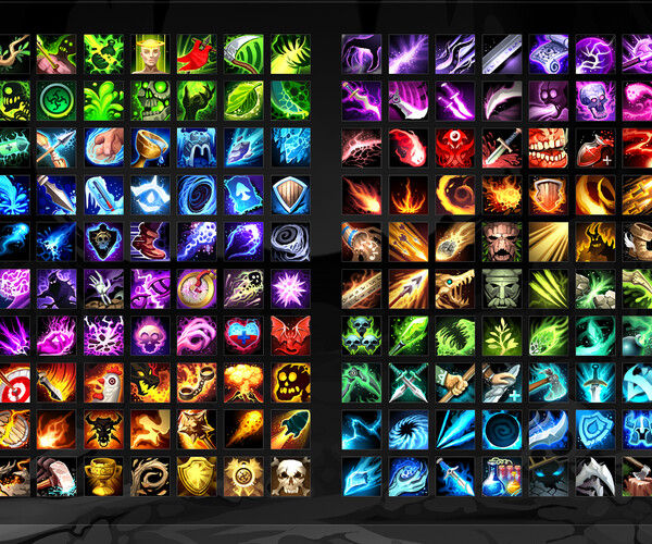 ArtStation - RPG skills and abilities | Game Assets