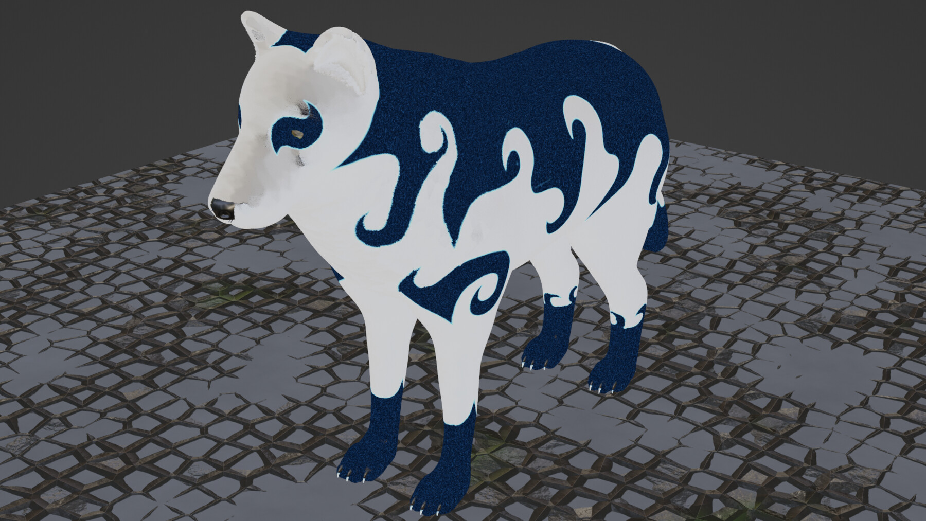 ArtStation - Japanese Yokai - Raiju | Game Assets