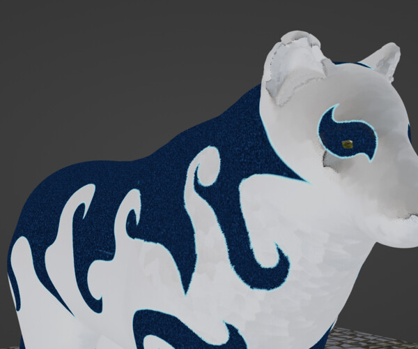 ArtStation - Japanese Yokai - Raiju | Game Assets