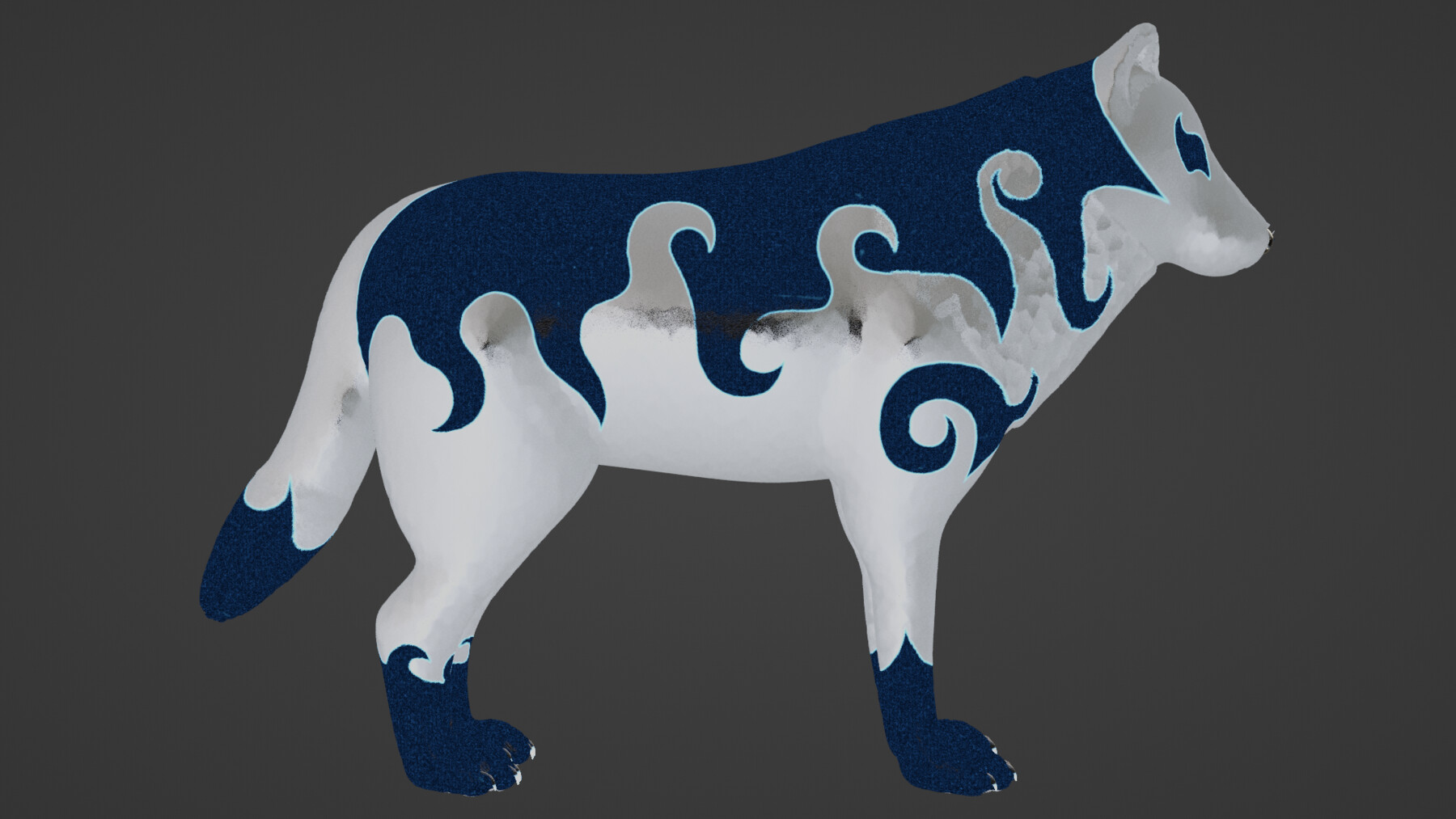 ArtStation - Japanese Yokai - Raiju | Game Assets