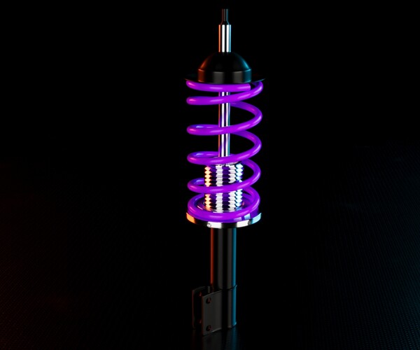 ArtStation - Suspension Coilover Macaulay | Resources